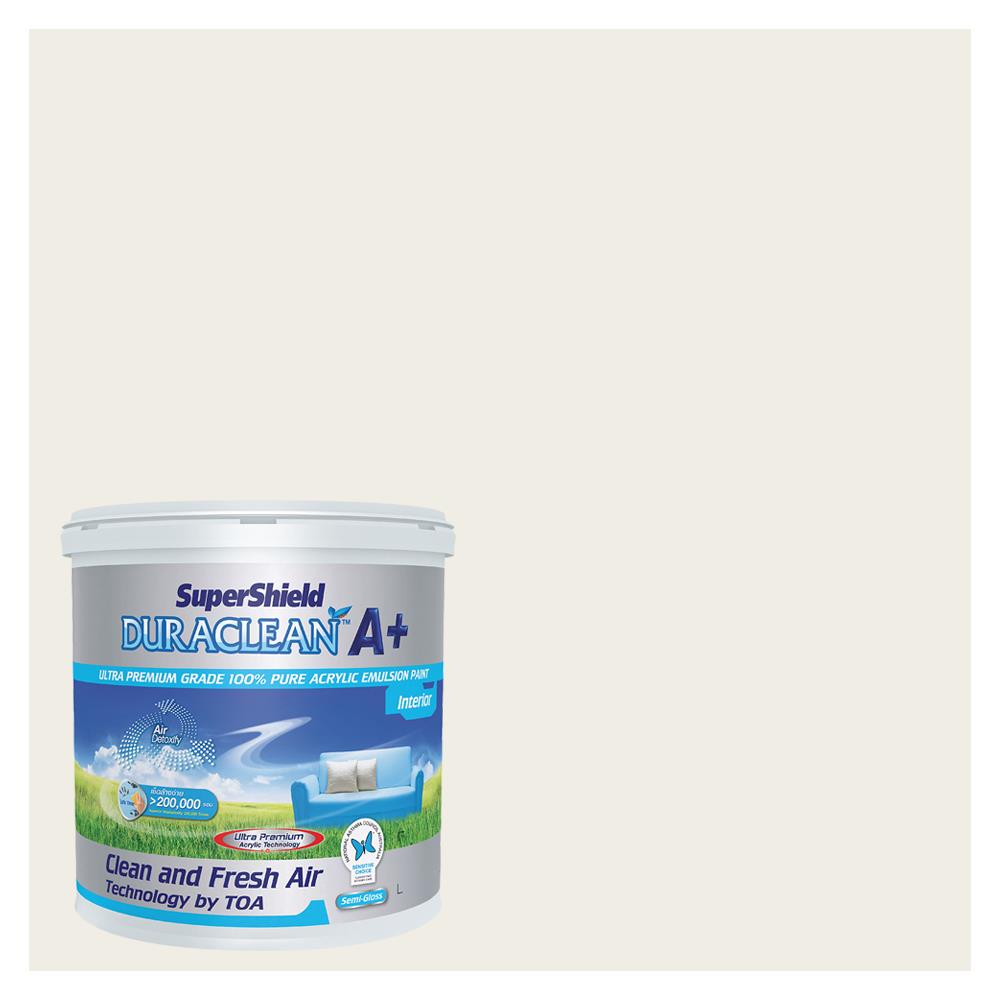 WATER-BASED INTERIOR PAINT TOA SUPERSHIELD DURACLEAN SIERA BLANCA #8444 ...