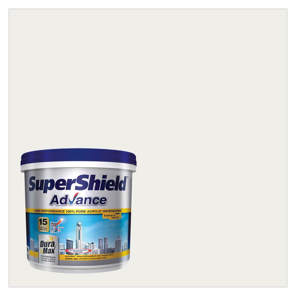 WATER-BASED EXTERIOR PAINT TOA SUPERSHIELD ADVANCE MERCURY #8260 SHEEN 9L