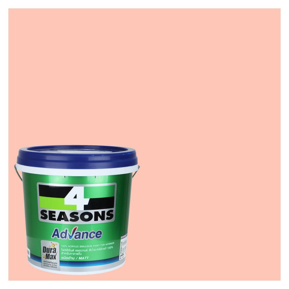 WATER-BASED INTERIOR PAINT TOA 4 SEASONS ADVANCE PINK MORN #8041 MATT 2 ...