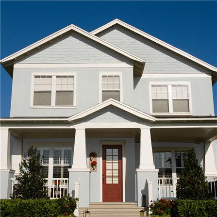 สีน้ำทาภายนอก TOA 4 SEASONS ADVANCE #8308 สี WHISPERING SMOKE ด้าน 2.5 ...