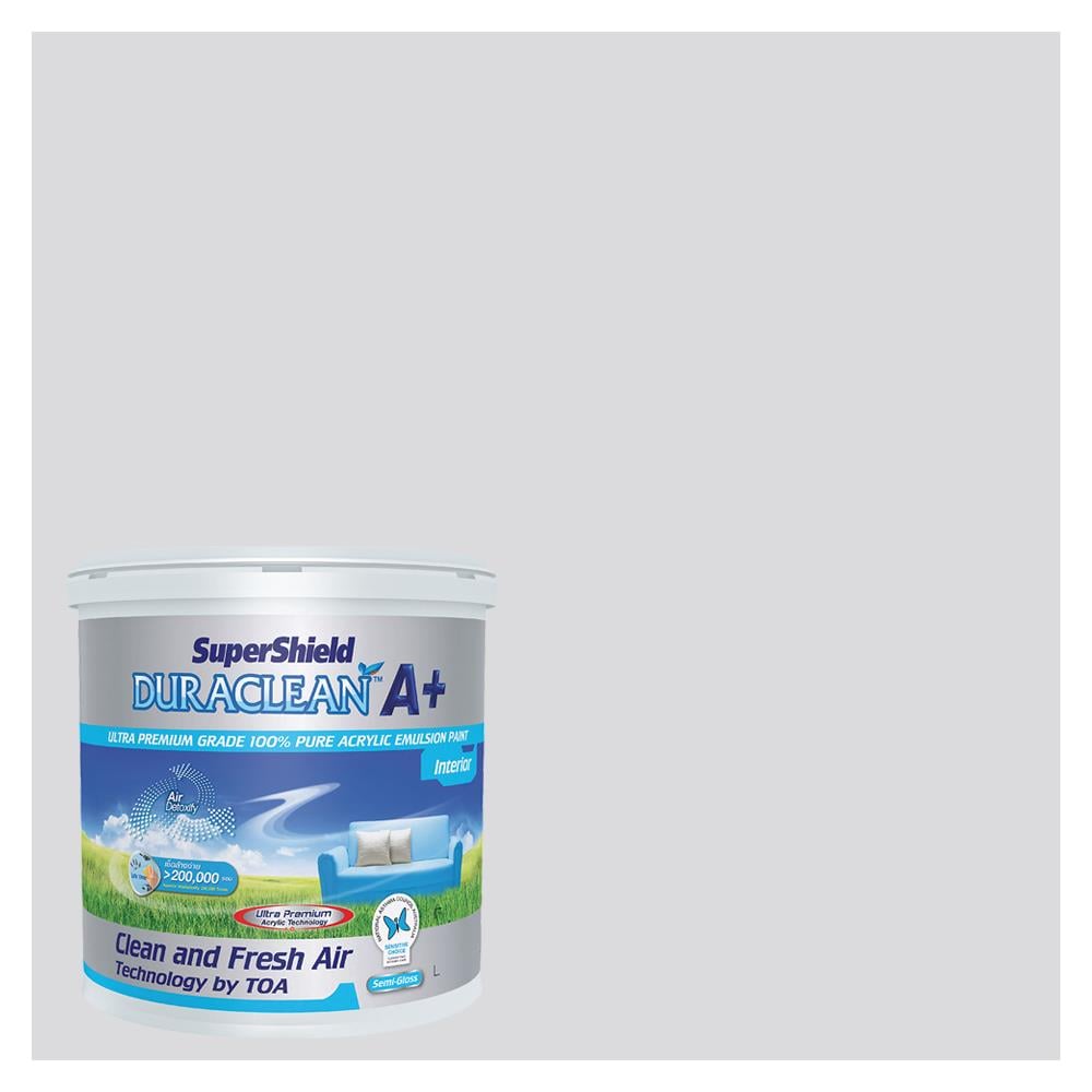 WATER-BASED INTERIOR PAINT TOA SUPERSHIELD DURACLEAN WIBERIAN SNOWFLAKE ...