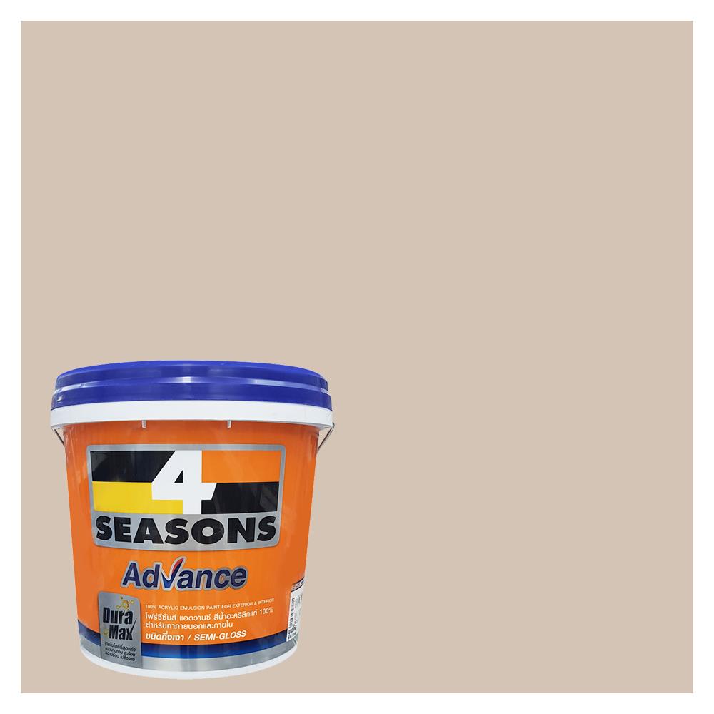 WATER-BASED EXTERIOR PAINT TOA 4 SEASONS ADVANCE WALNUT CREAM #8778 ...