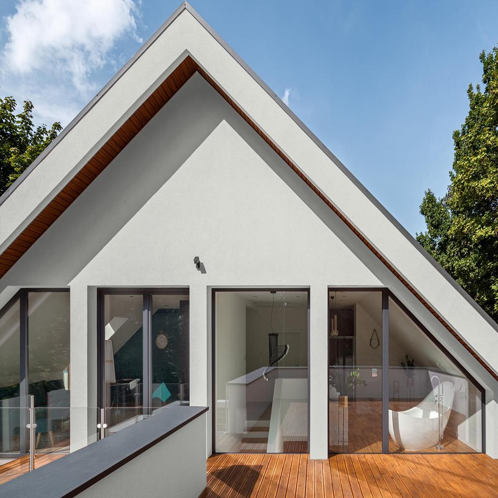 สีน้ำทาภายนอก TOA 4 SEASONS ADVANCE #8308 สี WHISPERING SMOKE กึ่งเงา 2 ...