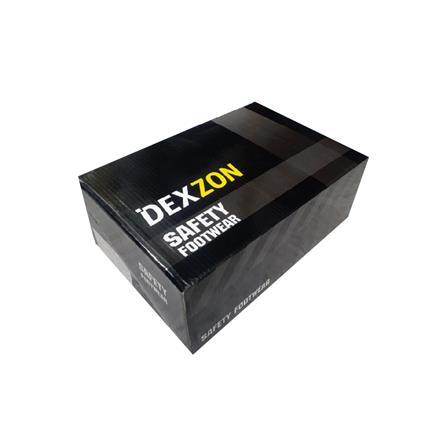 รองเท้านิรภัยผ้า พื้นยาง DEXZON LJ-2064 เบอร์ 44 สีดำ