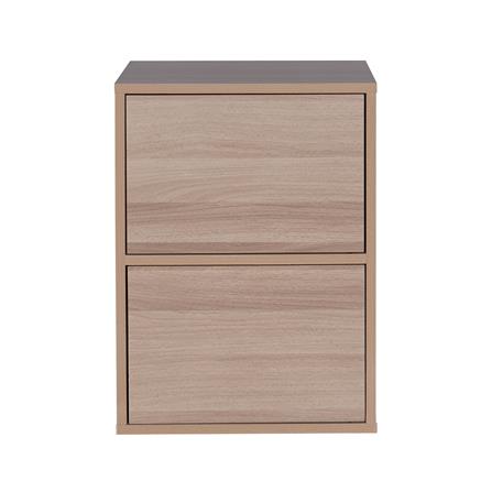 CABINET WITH 2 DOORS FURDINI FINN WHITE OAK