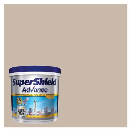 สีน้ำทาภายนอก TOA SUPERSHIELD ADVANCE #8770 สี BEIGE RAGE เนียน 9 ลิตร