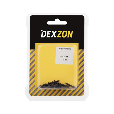 ตะปูคอนกรีตดำ DEXZON 18x1.5 มม. 25 ตัว