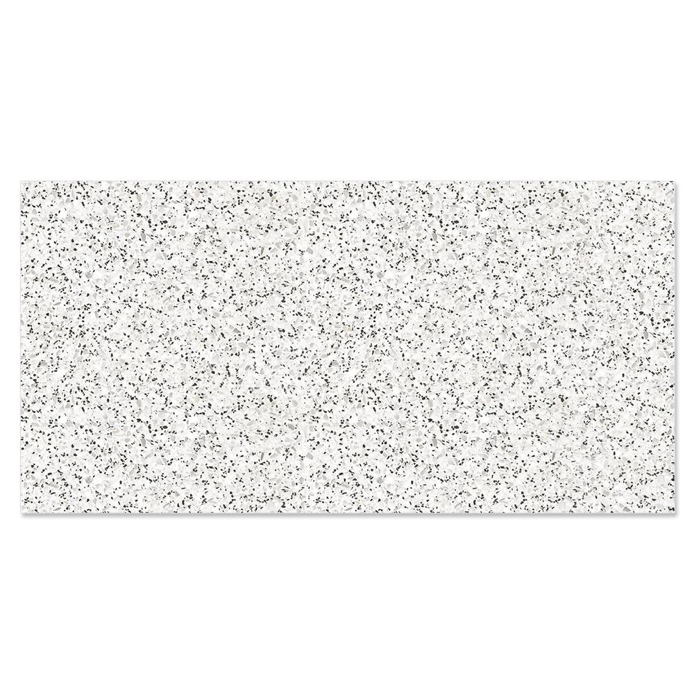 FLOOR TILE 60X120CM TARA TERRAZZO CHIP WHITE A 1.44M2