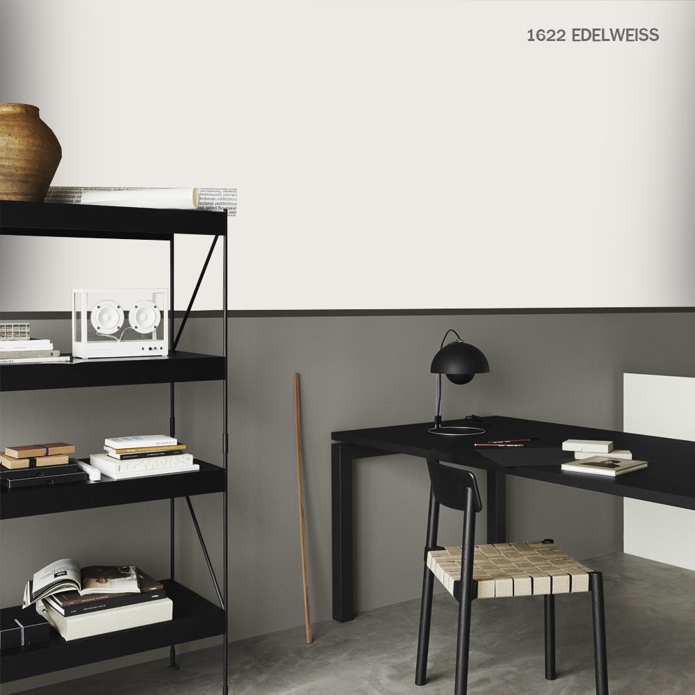 สีน้ำทาภายใน JOTUN MAJESTIC TRUE BEAUTY สี EDELWEISS #1622 ด้าน 2.5 แกลลอน