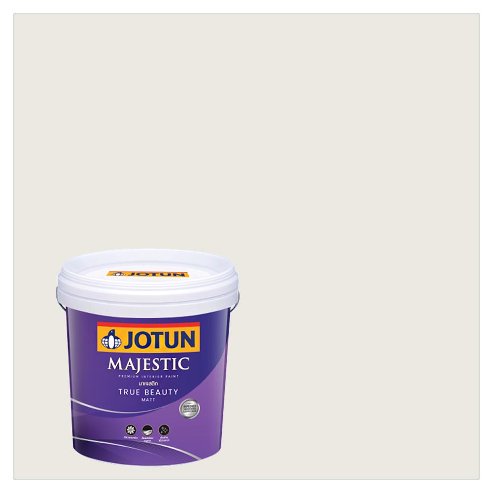WATER-BASED INTERIOR PAINT JOTUN MAJESTIC TRUE BEAUTY EDELWEISS #1622 ...