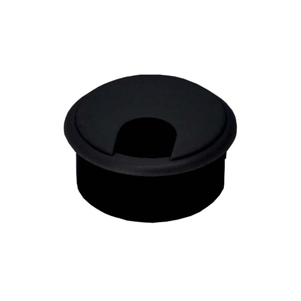 ช่องร้อยสายไฟกลม DEXZON CC-2O สีดำ 2 ชิ้น