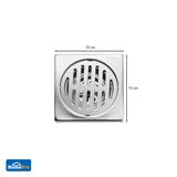 ตะแกรงกันกลิ่นเหลี่ยม DEXZON FS-WINNIE 4 นิ้ว