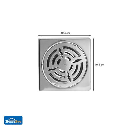 ตะแกรงกันกลิ่นเหลี่ยม DEXZON FS-TOP 4 นิ้ว