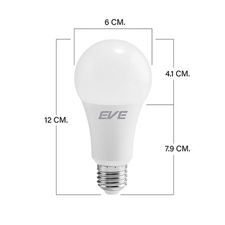 หลอด LED EVE A60 LT GEN 2 13 วัตต์ DAYLIGHT E27 แพ็ก 2 ชิ้น