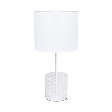 FLOOR LAMP CARINI L715 WHITE/BLACK/WOOD