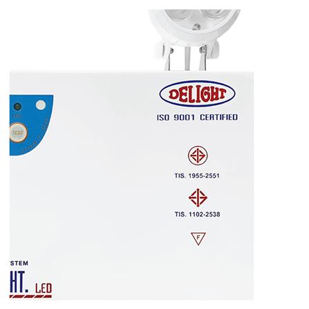 ไฟฉุกเฉิน LED DELIGHT รุ่น DLEM-23M3 สำรองไฟ 3 ชั่วโมง WARM WHITE