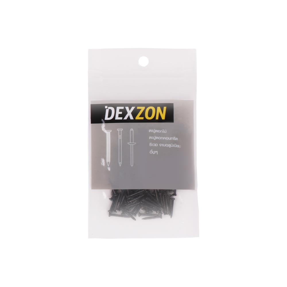 ตะปูคอนกรีตดำ DEXZON 18x15 มม. 100 ตัว