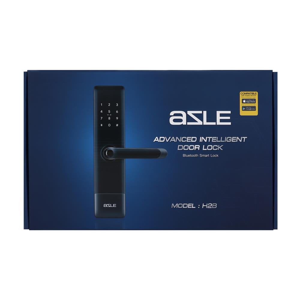 DIGITAL DOOR LOCK AZLE H2B BLACK