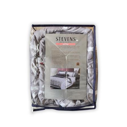 ผ้านวม STEVENS SOFTEX TM05 70x90 นิ้ว สีเทา