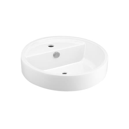 อ่างล้างหน้าฝังบนเคาน์เตอร์ COTTO C5241 สีขาว