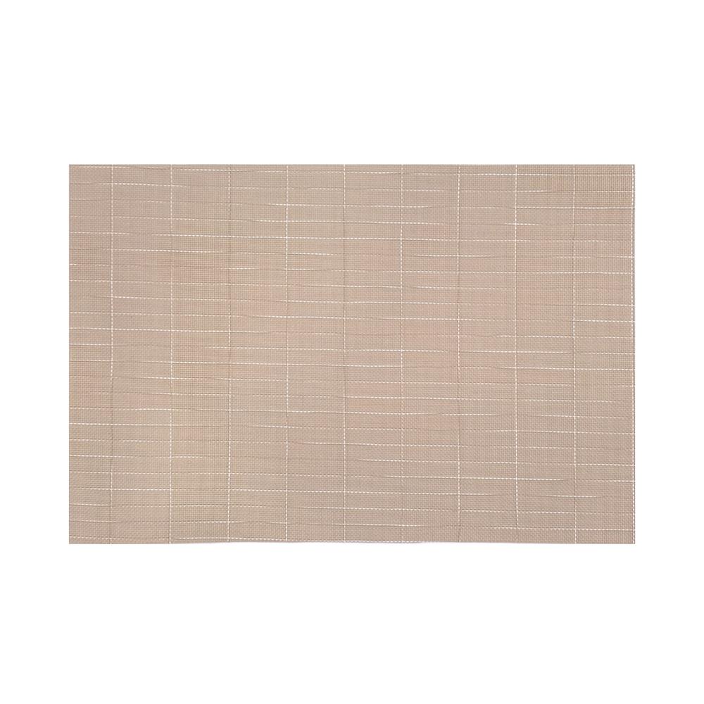 แผ่นรองจาน PVC KECH BASIC LINE สีครีม