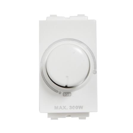 สวิตช์หรี่ไฟ ELECKTA BASIC 300 วัตต์ สีขาว