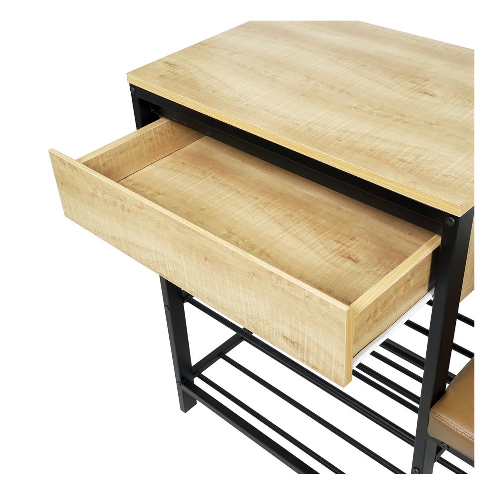 ตู้วางรองเท้า FURDINI ATHENS 100 ซม. สีอิตาเลียน โอ๊ค