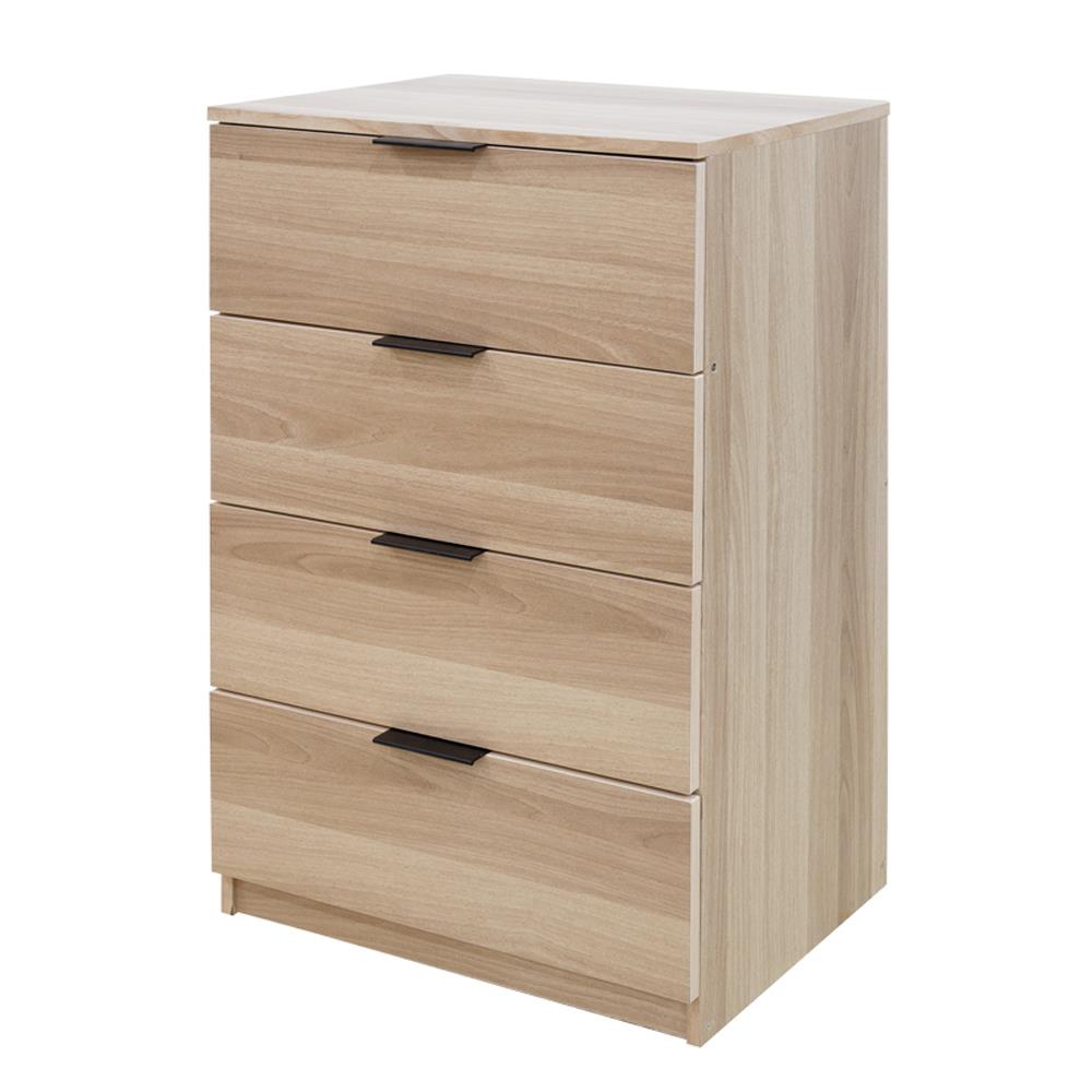 4-DRAWER UNIT BON WHITE OAK
