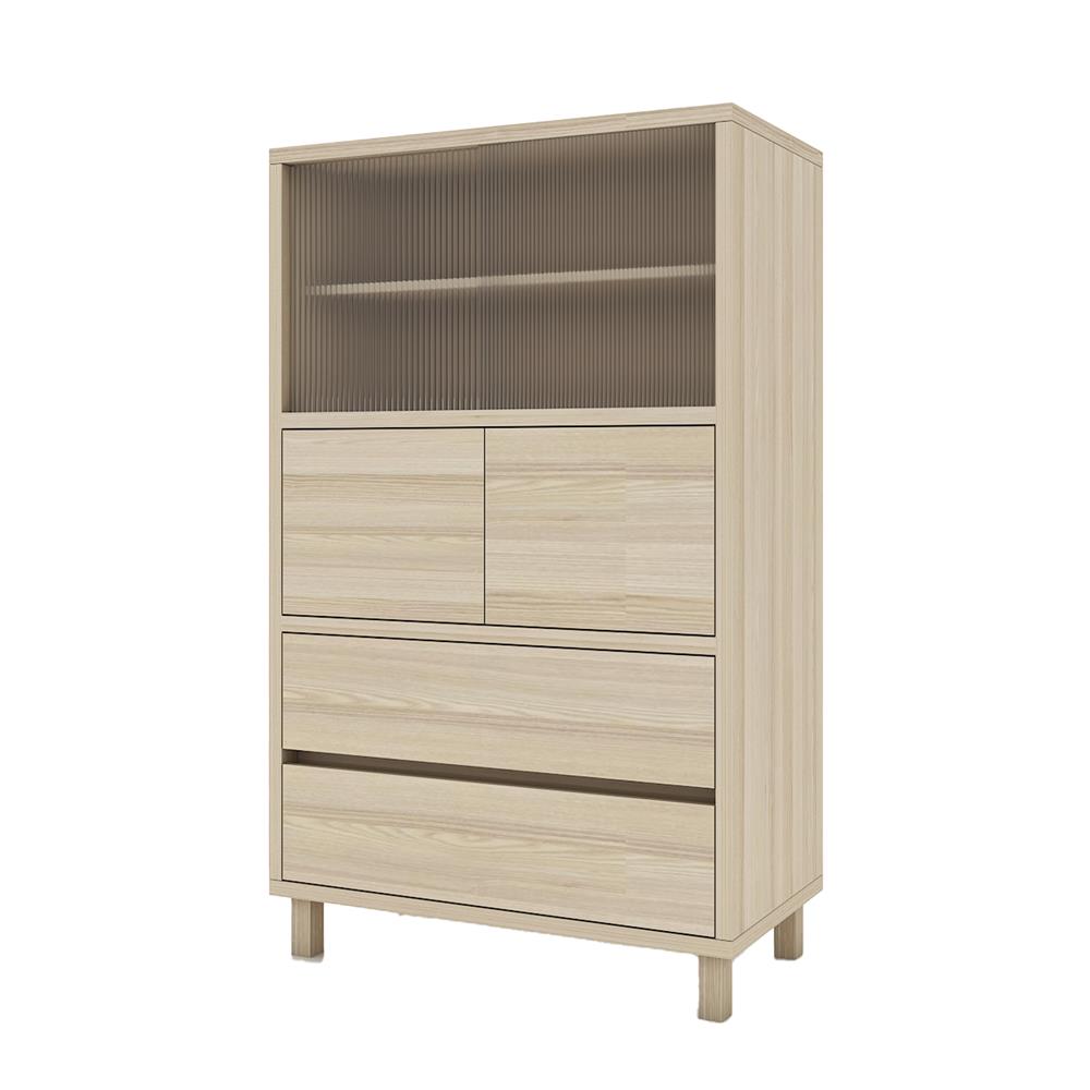 ตู้สูง FURDINI HARU 80 ซม. สี PINE OAK