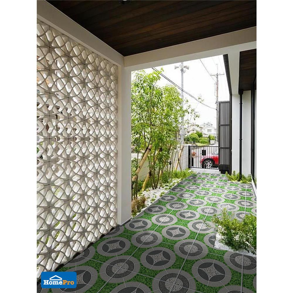 กระเบื้องพื้น 50X50 ซม. TARA โอยู เขียว A 1M2