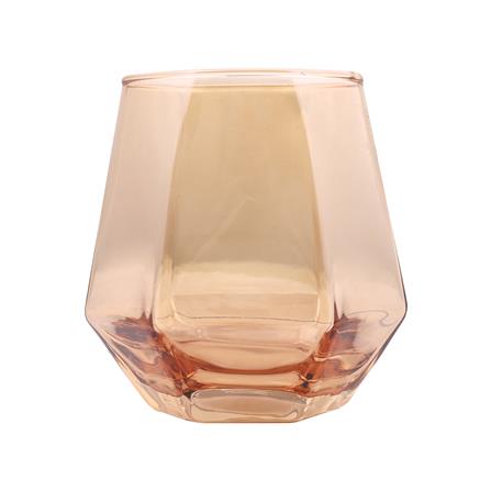 แก้วน้ำ 310ml KECH ANGLE BROWN แพ็ก 4 ใบ