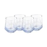 แก้วน้ำ 310ml KECH ANGLE BLUE SAND แพ็ก 4 ใบ