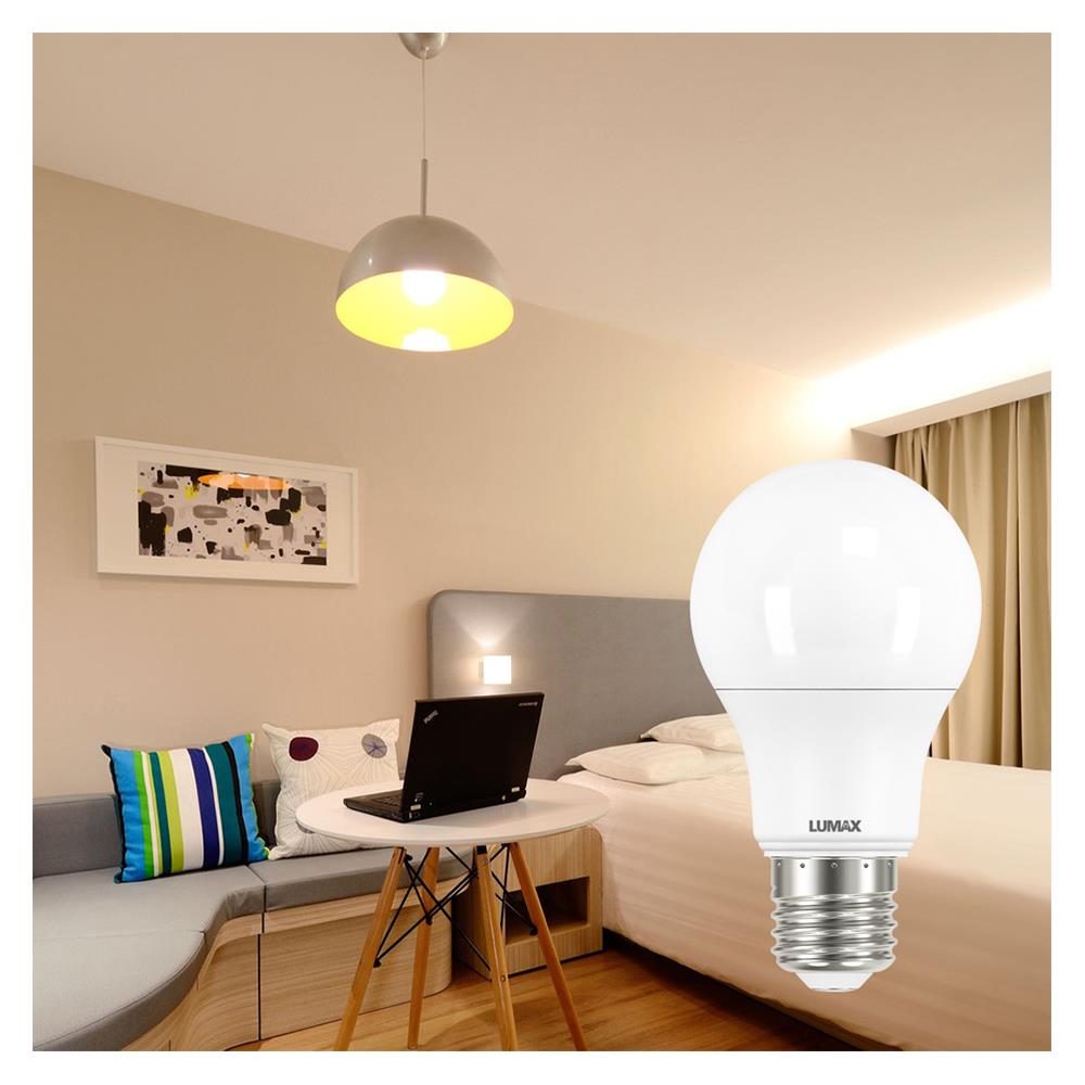 หลอด LED LUMAX ECO PLUS 9 วัตต์ WARMWHITE E27 แพ็ก 4 ชิ้น