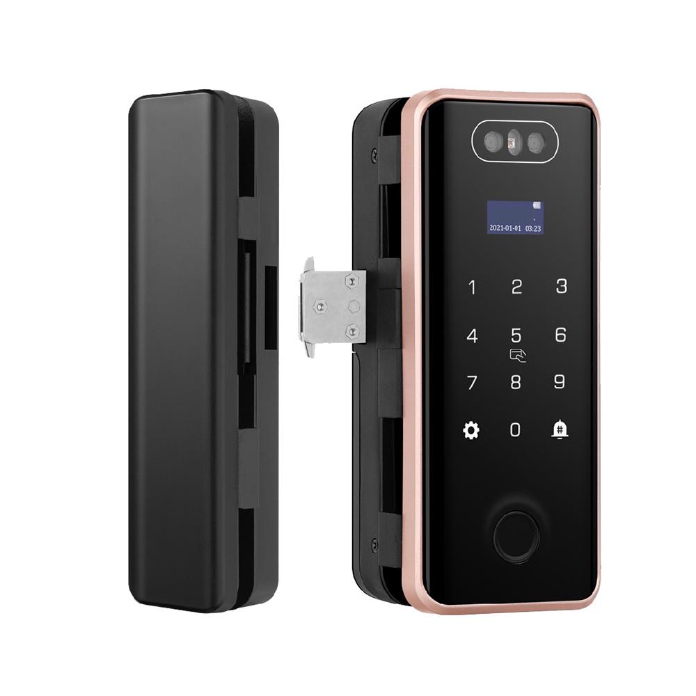 กลอนดิจิตอล C.HITECH CSN 3D สีดำ