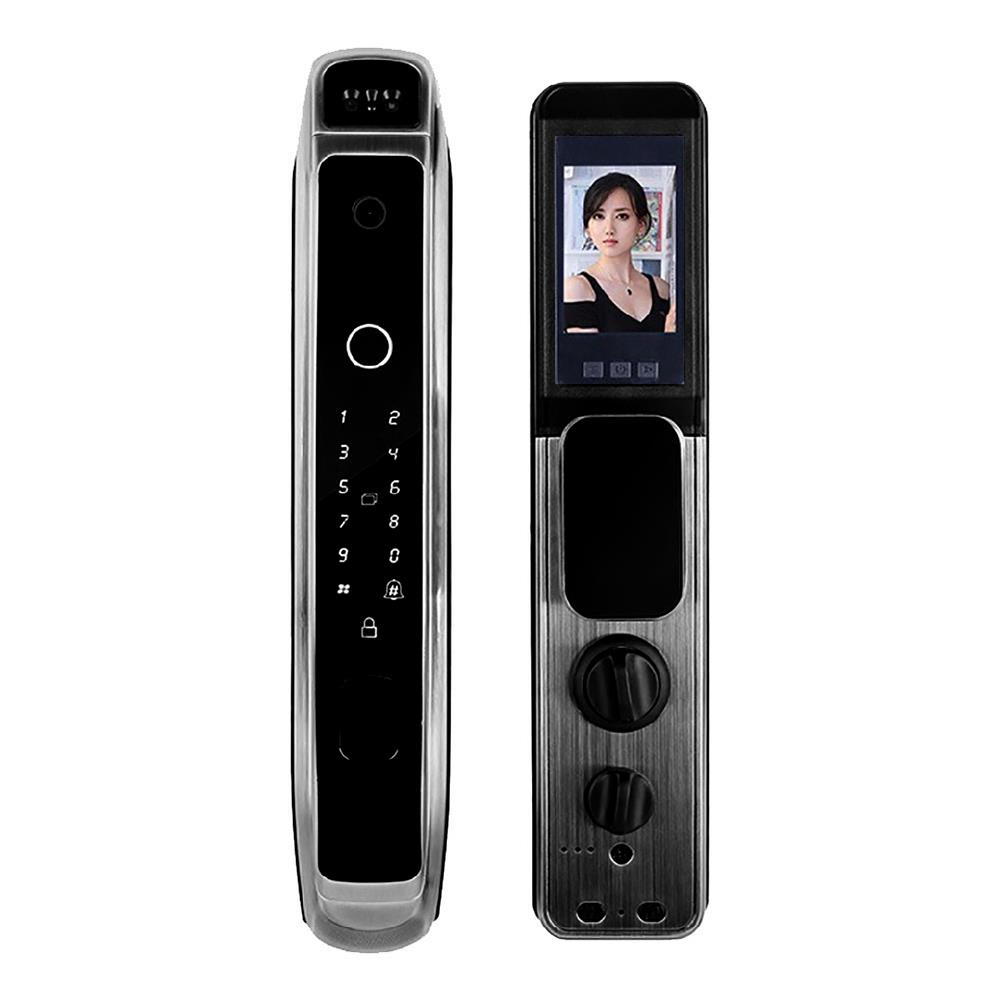 กลอนดิจิตอล C.HITECH CN FACE สีดำ