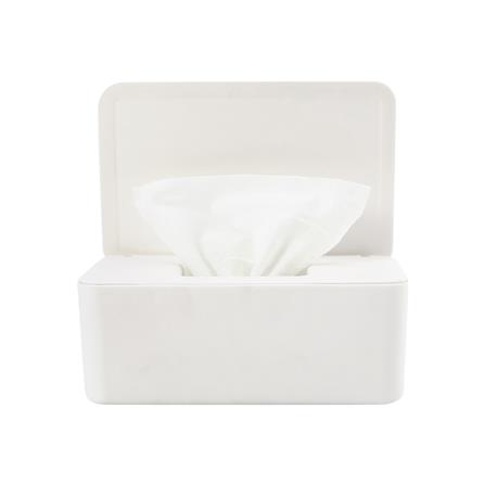 กล่องทิชชูแผ่น PP KECH SOFT CLOSE สีครีม