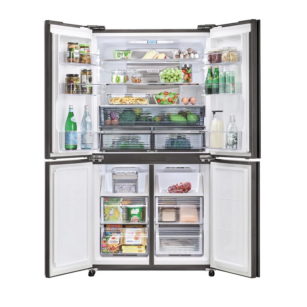 ตู้เย็น MULTI DOOR SHARP SJ-FX57TP-SL 20.2 คิว สีเงิน อินเวอร์เตอร์