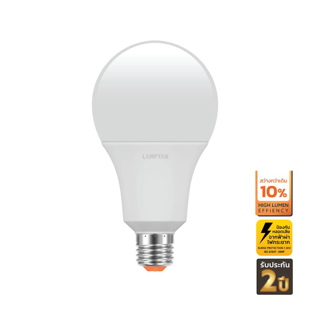 หลอด LED LAMPTAN A80 BULB GLOSS 22 วัตต์ WARM WHITE E27