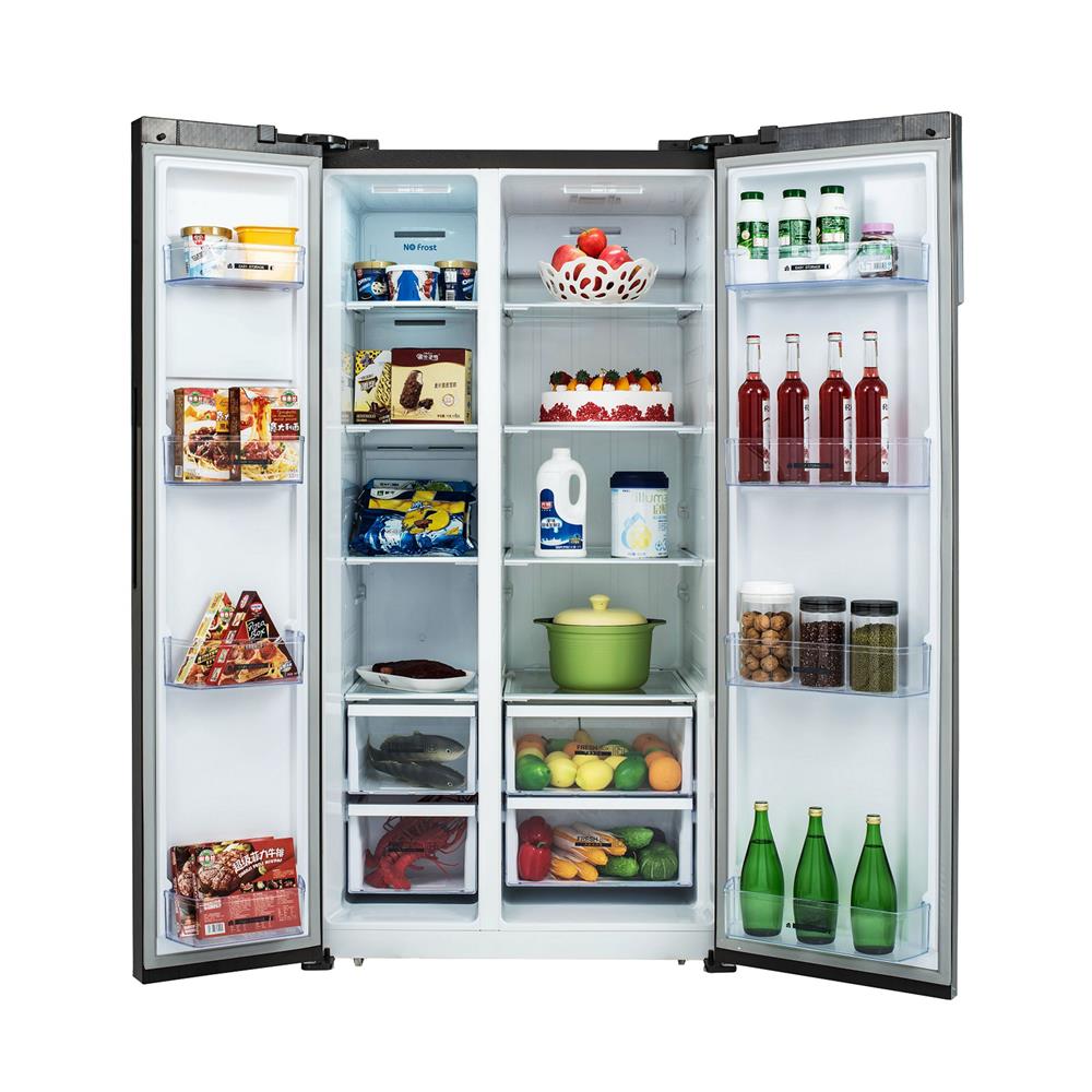 ตู้เย็น SIDE BY SIDE BEKO GNO62251GBTH 22 คิว กระจกดำ