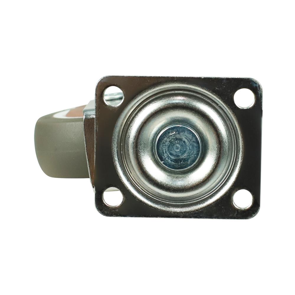 ลูกล้อยาง TPR DEXZON แป้นหมุน ไม่มีเบรก 2 นิ้ว สีดำ