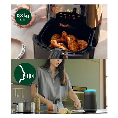 หม้อทอด PHILIPS HD9255/90 4.1 ลิตร สีดำ