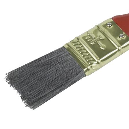 แปรงทาสีขนสังเคราะห์ดำ MATALL 641 1 นิ้ว