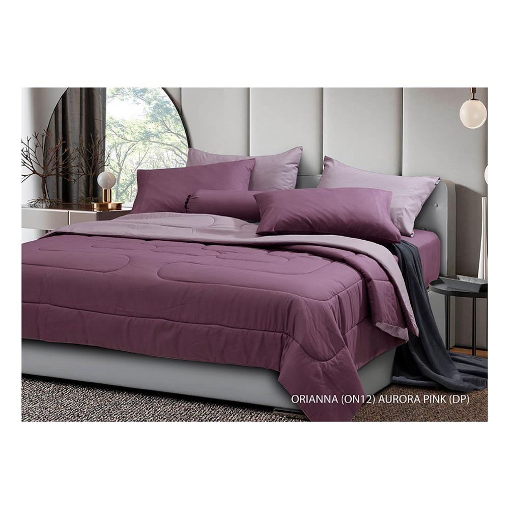 ชุดผ้าปูที่นอน 6 ฟุต 5 ชิ้น STEVENS SOFTEX ON12DP