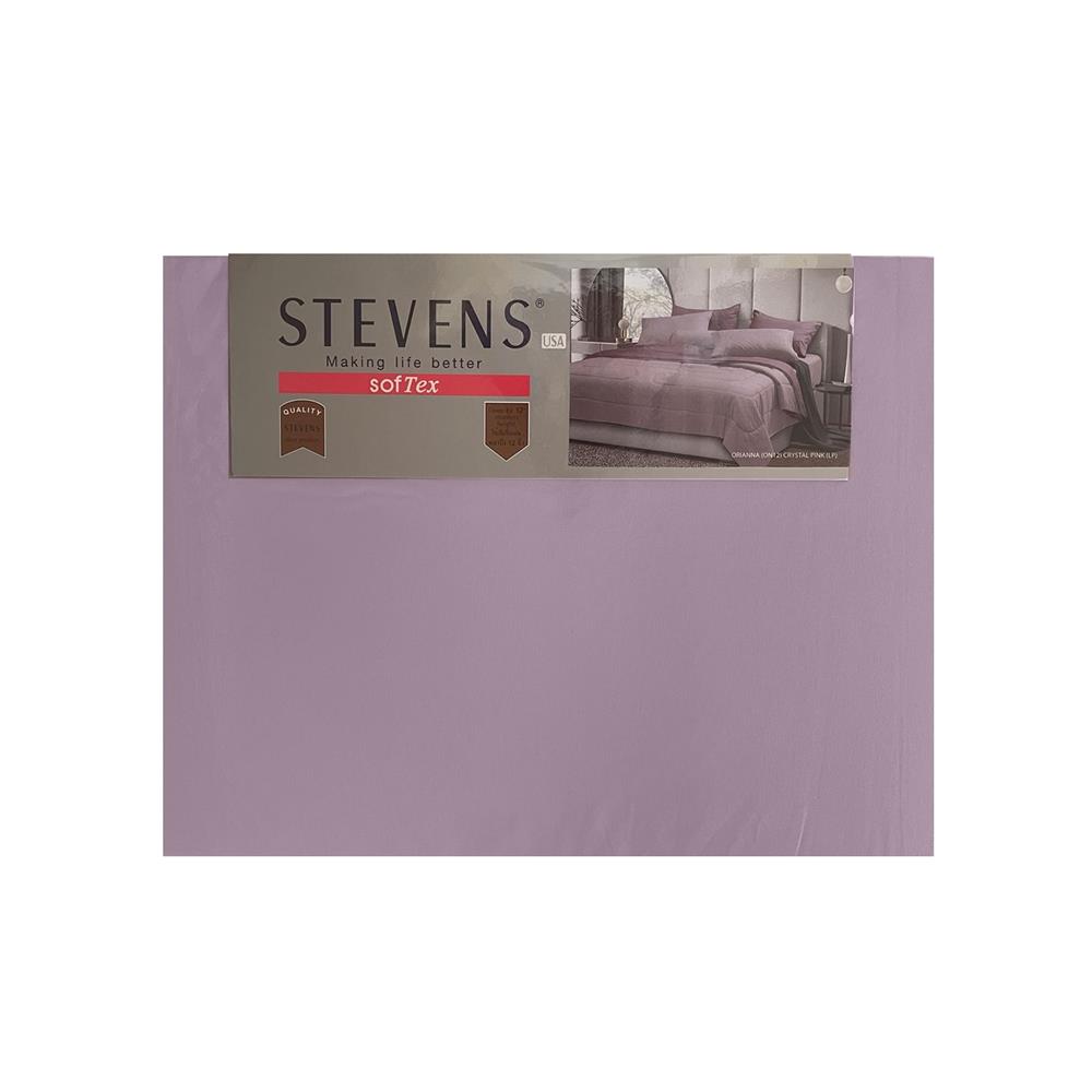 ชุดผ้าปูที่นอน 6 ฟุต 5 ชิ้น STEVENS SOFTEX ON12LP