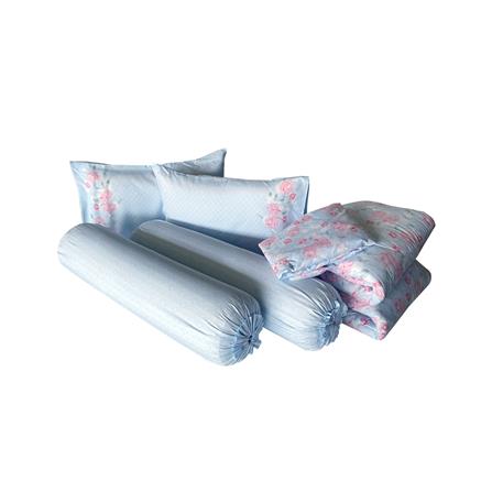 ชุดผ้าปูที่นอน 5 ฟุต 6 ชิ้น STEVENS SOFTEX ZN02