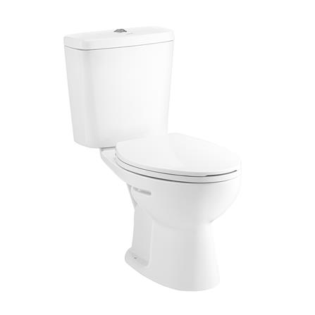 1-PIECE TOILET COTTO C11002H 3/4.5L WHITE (EXC)