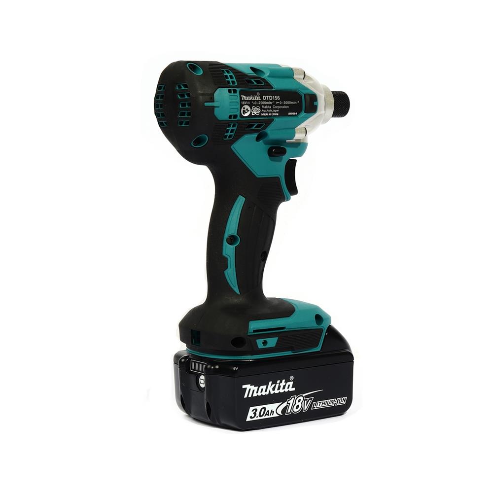สว่านไขควงไร้สาย (พร้อมแบตเตอรี่) MAKITA M011-DTD156SF1J 1/4 นิ้ว 18 โวลต์