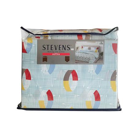 ชุดผ้าปูที่นอน 3.5 ฟุต 4 ชิ้น STEVENS SOFTEX VD09