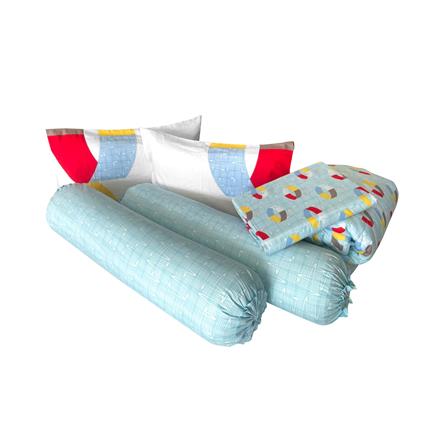 ชุดผ้าปูที่นอน 5 ฟุต 6 ชิ้น STEVENS SOFTEX VD09