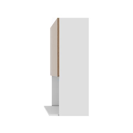 ตู้แขวนเดี่ยวไมโครเวฟบานเปิดขวา STARMARK MATTE 100x60 ซม. NOBLE TEAK